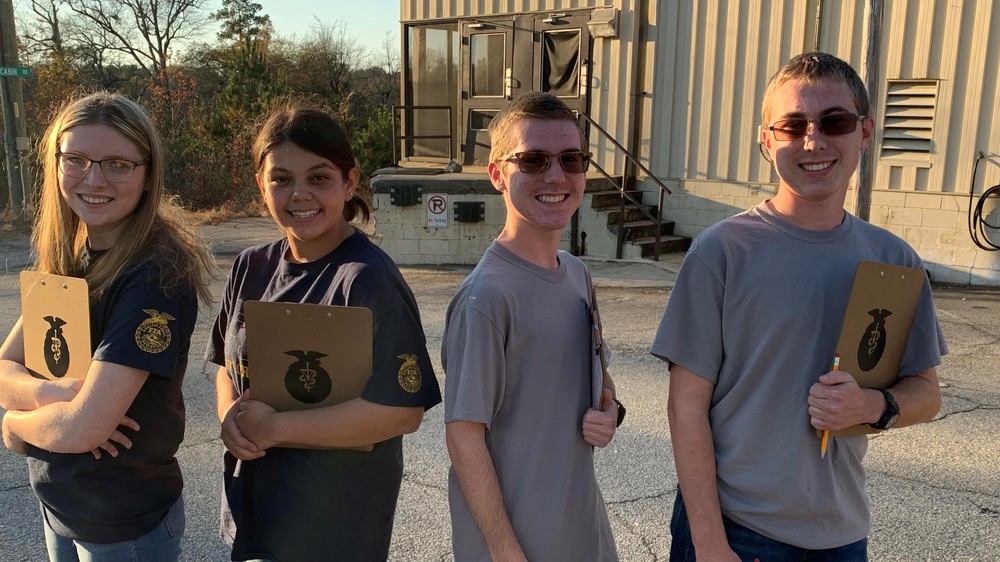 Taylor County FFA Veterinary Science Team Competes in Area Event ...